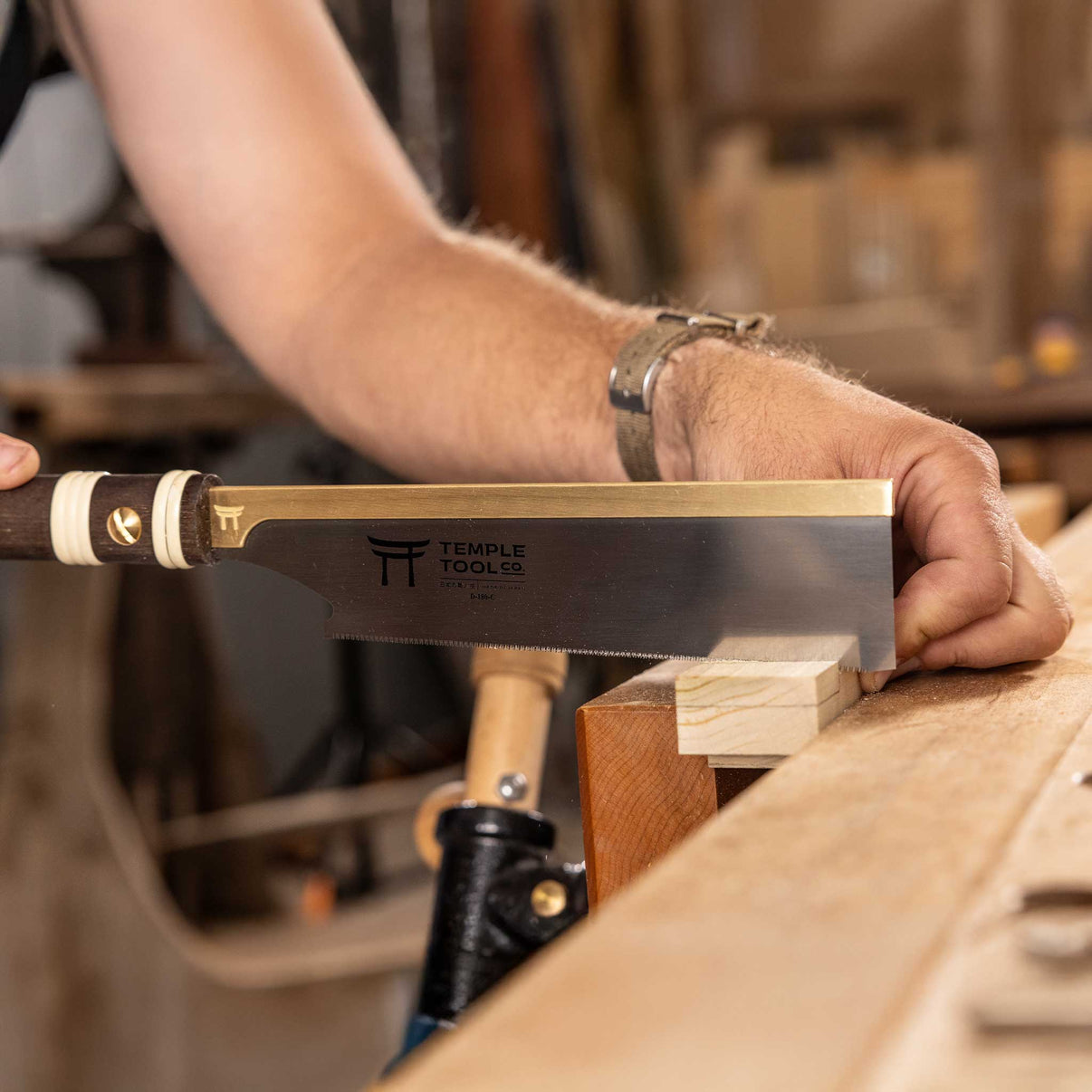 Dozuki Pull Saw | Ultra-Fine Crosscut | 180mm – Temple Tool Co