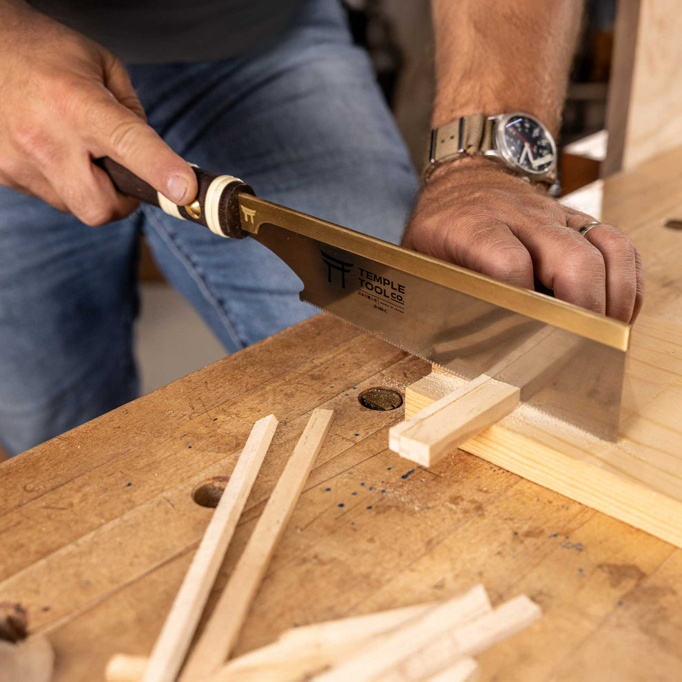 Dozuki Pull Saw | Ultra-Fine Crosscut | 180mm – Temple Tool Co