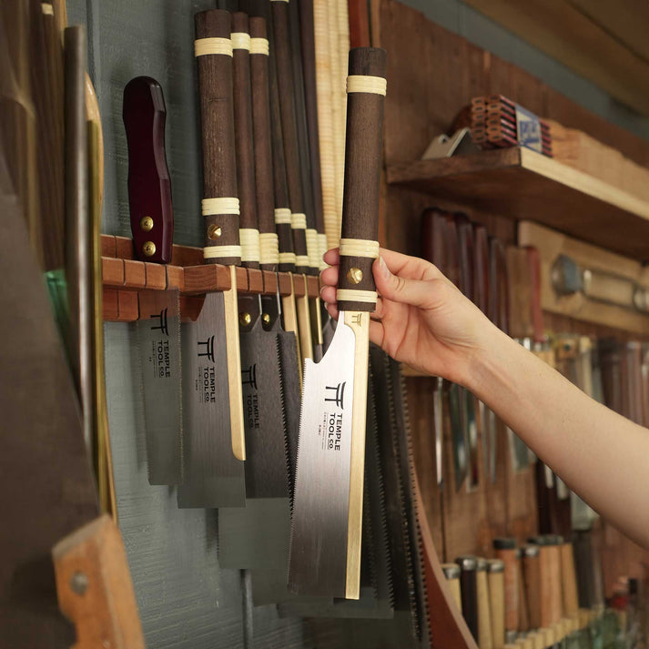Dozuki Pull Saw | Ultra-Fine Crosscut | 180mm – Temple Tool Co