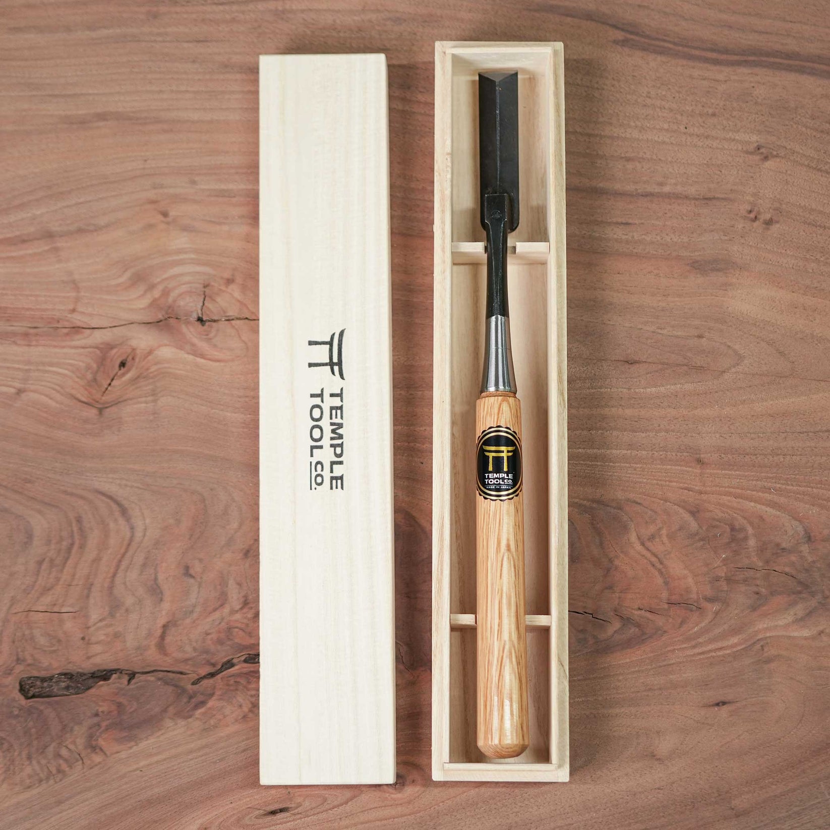Japanese Bent-Neck Chisel | Kote Nomi – Temple Tool Co