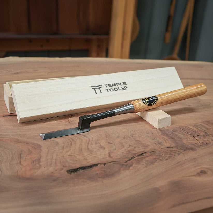 Japanese Bent-Neck Chisel | Kote Nomi – Temple Tool Co